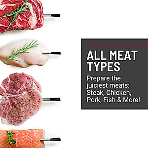 Original MEATER | Smart Meat Thermometer | 33ft Wireless Range | for The Oven, Grill, Kitchen, BBQ, Rotisserie