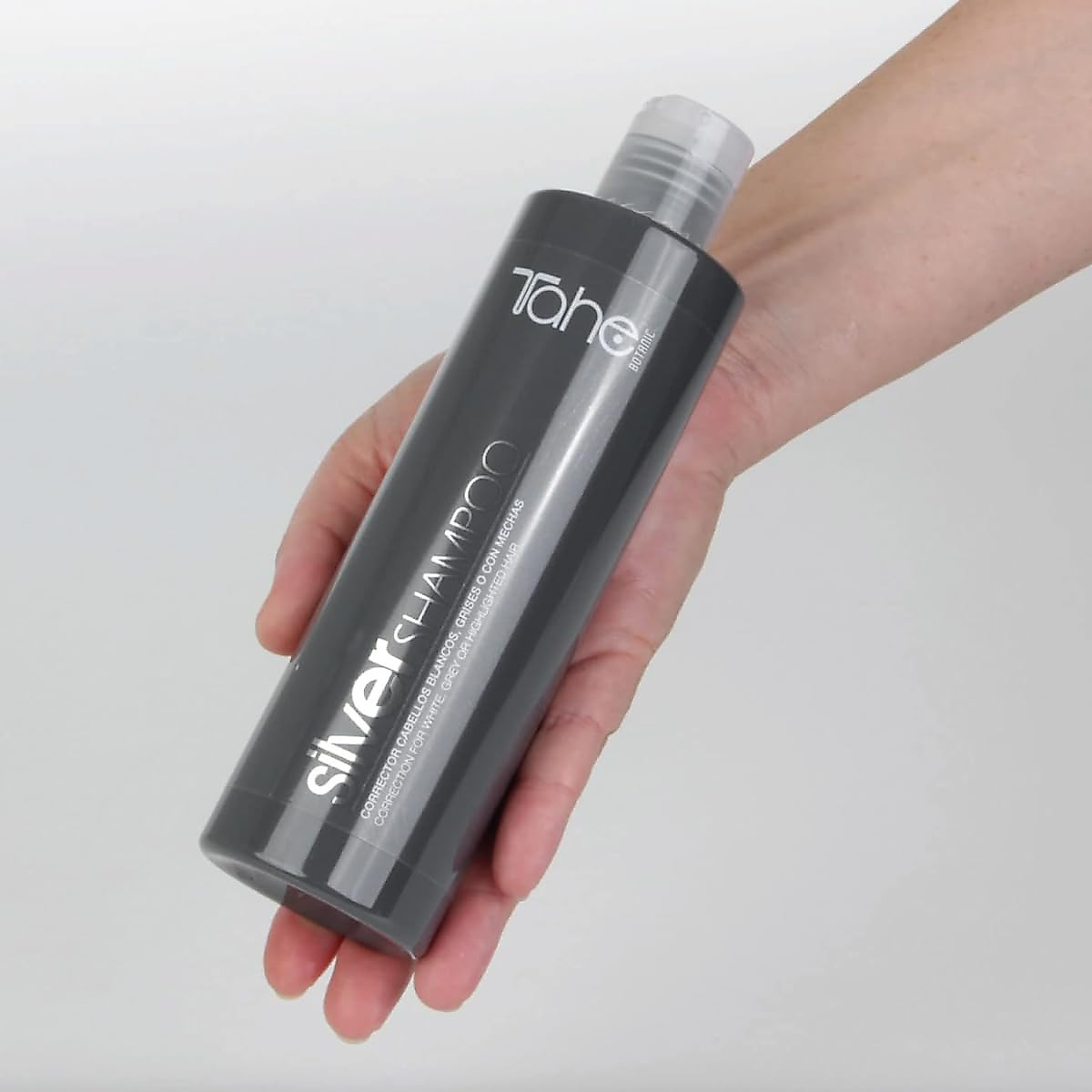 Tahe Silver Shampoo 300ml Correction for White, Grey or Highlighted Hair