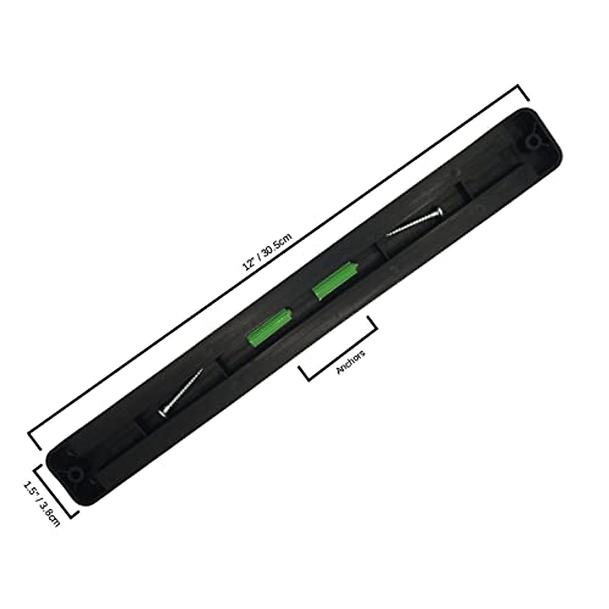 SiliSlick 12”/30.5cm Magnetic Knife Bar - Organize Kitchen Knives, Tool Holder, Utensil Organizer, Storage Rack