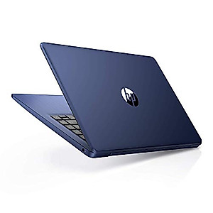 HP Stream 14-inch Laptop, AMD Dual-Core A4-9120E Processor, 4 GB SDRAM, 64 GB eMMC, Windows 10 Home in S Mode (14-ds0050nr, Royal Blue) (Renewed)