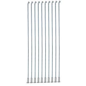 VGEBY 10pcs/Set 13G 80mm-310mm Mountain Bike Spokes Stainless Steel Spokes Bicycle Tricycle Accessories Toyfigure Riding Racks and Storage(220MM£©