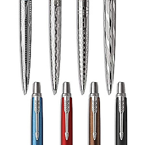 PARKER Jotter Special Edition Ballpoint Pen, Bronze Gothic, Medium Point (0.7mm) Blue Ink, Gift Box (2025826)