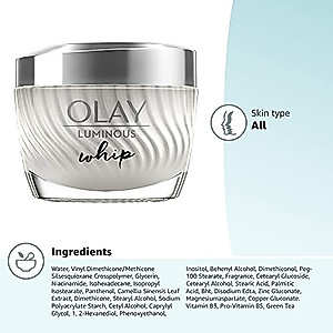 Olay Luminous Whip Face Moisturizer, 1.7 oz