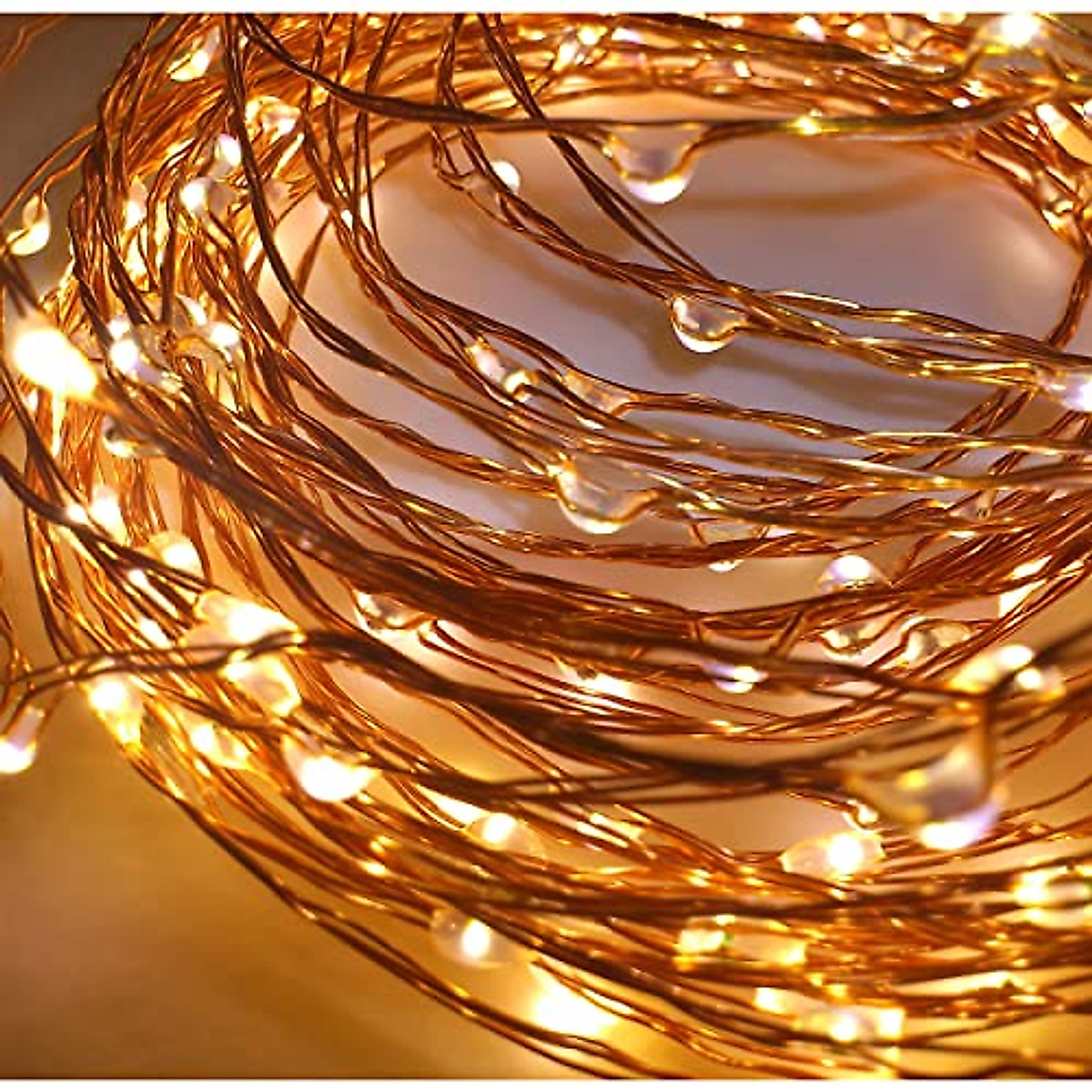 Ashland Michaels 40ct. Warm White Copper Wire LED String Lights