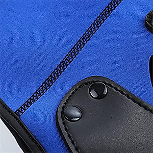 OnundOn Doggy Mask Halloween Hood Puppy Mask for Cosplays Masquerade (Blue)