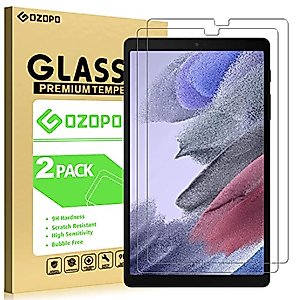 GOZOPO Screen Protector for Samsung Galaxy Tab A7 Lite (8.7 Inch)[Scratch Resistant] SM-T220/T225 Tempered Glass Film - 2-Pack