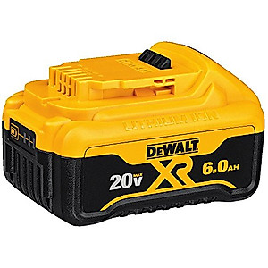 DEWALT 20V MAX Battery, Premium 6.0Ah (DCB206)