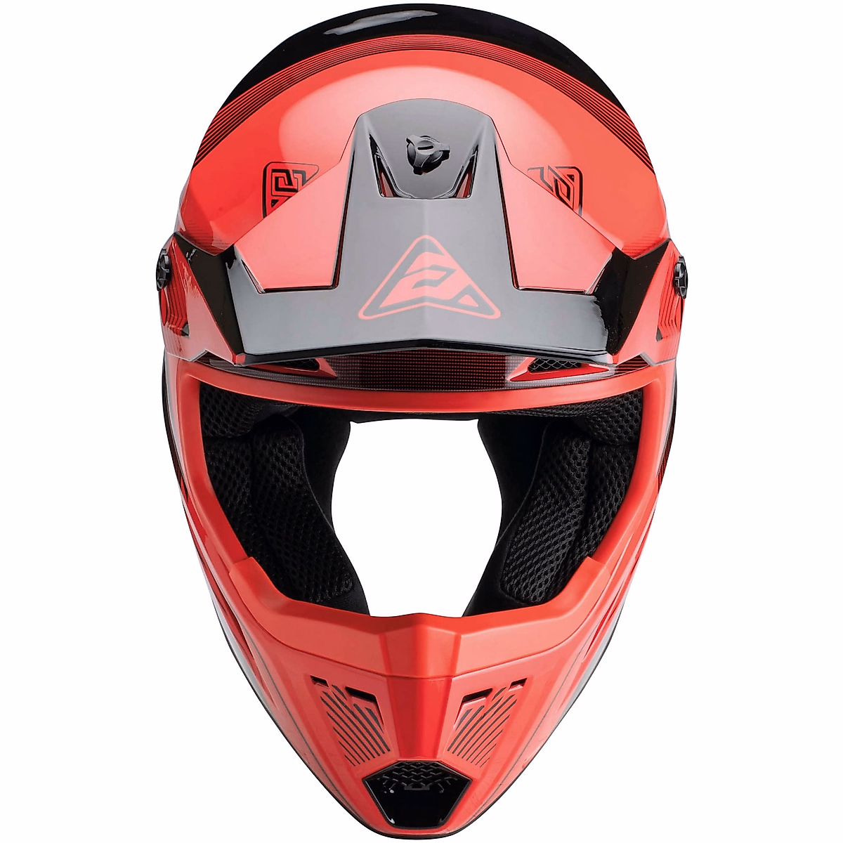 Answer Racing 447764 A23 AR1 Vendetta Helmet: Red/Black, Youth M
