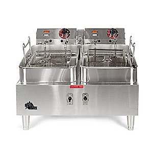 Star 530TF Electric Fryer, Twin Pot, 30 lb.