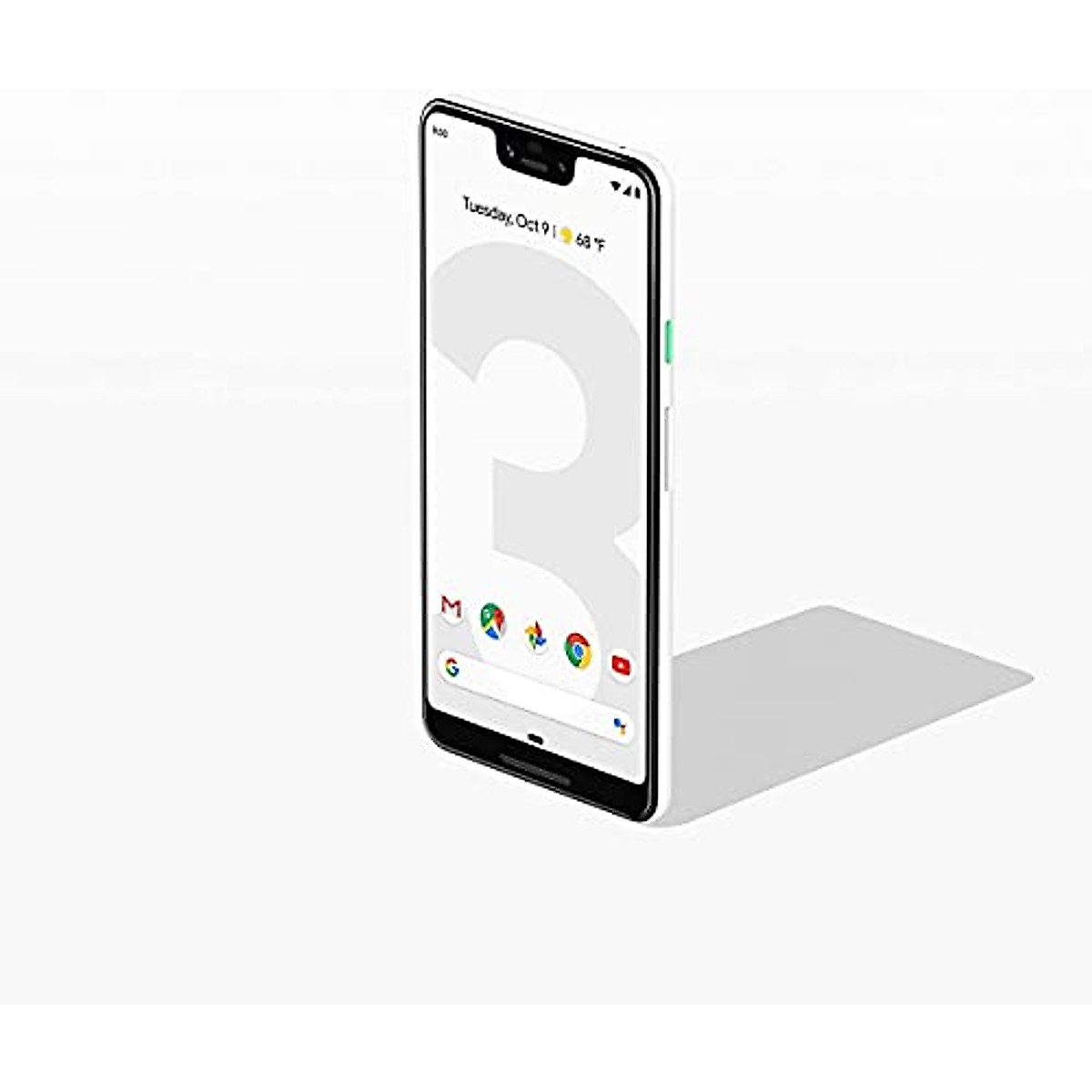 Google Pixel 3 XL 64GB Unlocked GSM & CDMA 4G LTE Android Phone w/ 12.2MP Rear & Dual 8MP Front Camera - Clearly White (Renewed)