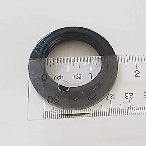 2 Pack Plastic Lampshade,5.7 inch High,4.1 inch Diameter,1.65 inch Fitter,Replacement Plastic Lamp Shade for LED Floor Lamp [White]