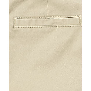 The Children's Place girls Uniform Chino Shorts, Sandy/Tidal 2 Pack, 10 US