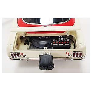 1965 A/FX Red and Cream Holman Moody Limited Edition to 636 Pieces Worldwide 1/18 Diecast Model Car by Acme A1801855