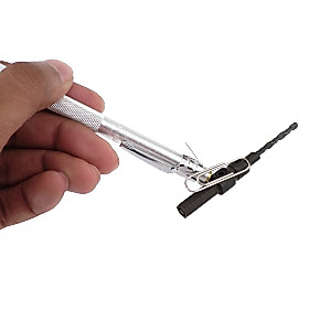 General Tools Pocket Automatic Center Punch #87 & 88CM Tungsten Carbide Scribe and Magnet, Copper