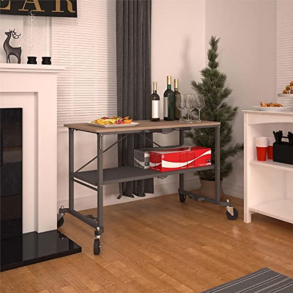 COSCO 66721DKG1E Folding Workbench and Table, Dark Gray