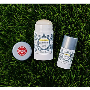 Lavanila Sport Luxe (2-Pack) Aluminum-Free Solid Stick Deodorant for Men & Women - Vegan, Clean, and Natural (2.2 Ounce Each)