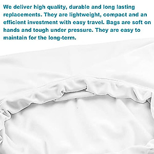 Replacement for Dolphin Pool Cleaner Parts, 99954307-R1 Maytronics & Aquabot 70 Micron Bag - for Maytronic Dolphin Parts DX3 DX4 M3 Pool Cleaner Filter Bag