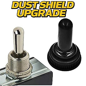 HD Switch Spool Gun Switch fits Miller 233701 Welder 2 Position 6 Terminal fits Miller Millermatic 140s 141s 180 190s with Weatherproof Dust Cover & Leads