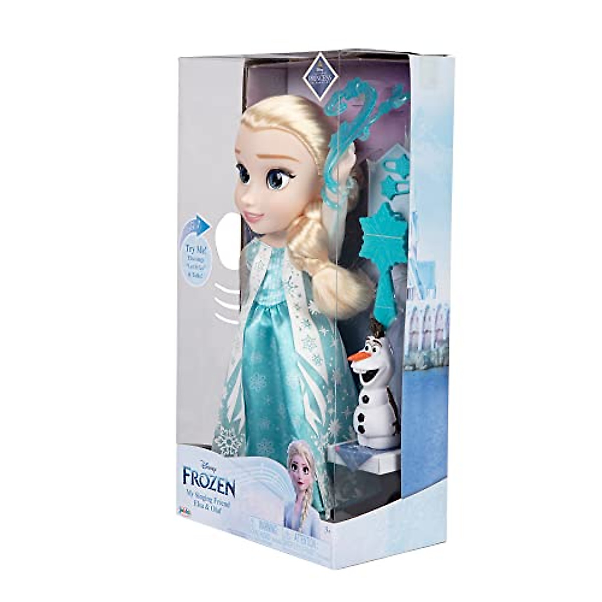 Disney Frozen Elsa Doll Classic My Singing Friend Elsa Doll & Olaf Figure