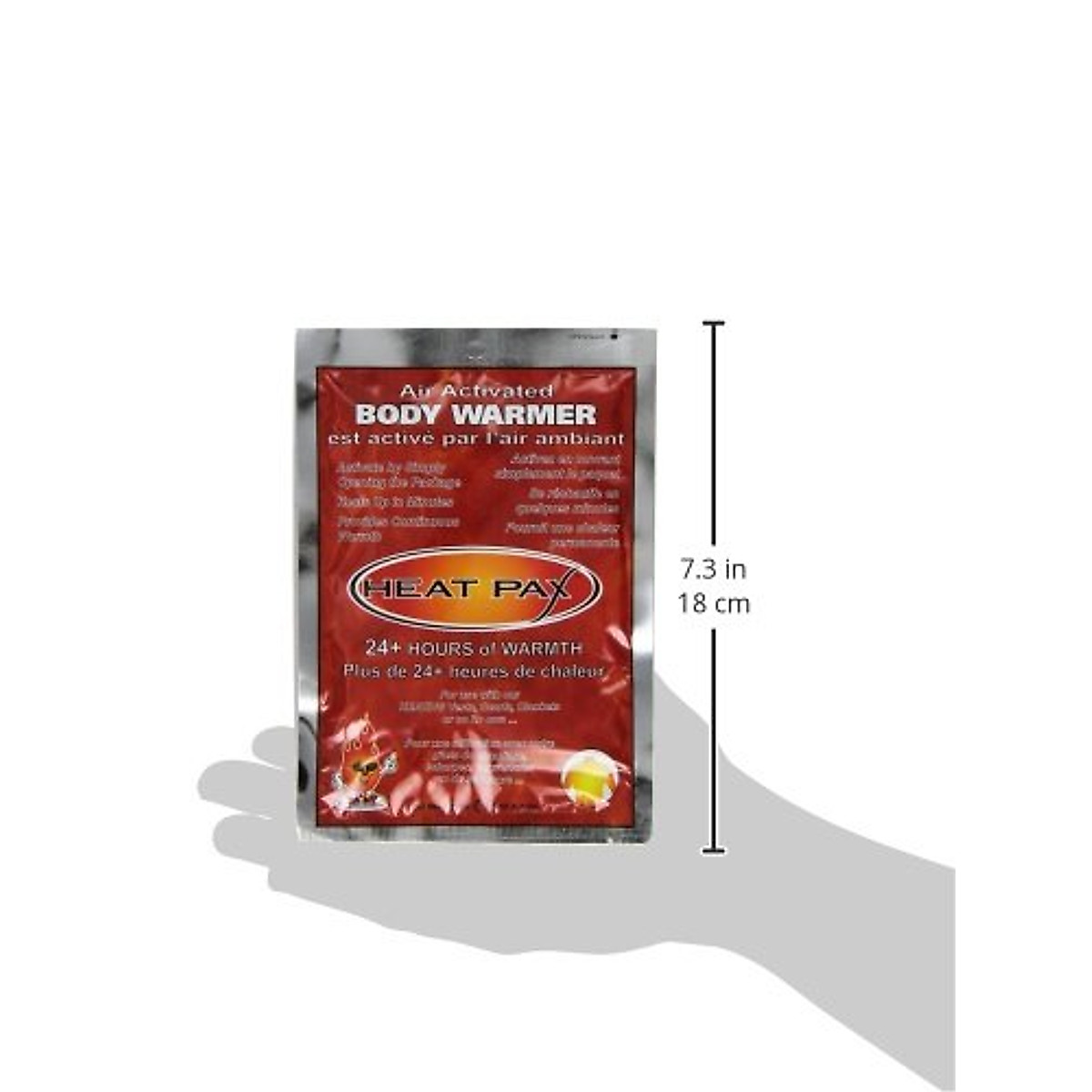 Heat Pax 24hour Body Warmers for Pets and People, 10 per Pack