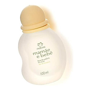 Linha Mamae Bebe Natura - Agua de Colonia Sem Alcool Flor de Laranjeira 100 Ml - (Natura Mom and Baby Collection - Alcohol-Free Orange Blossom Eau de Cologne 3.4 Fl Oz)