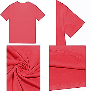 CSDAJIO Women's Graphic Oversized Tshirt Vintage Half Sleeve Round Neck Baggy Tee Summer Casual Tunic Shirt OwAlaska Raspberry Medium
