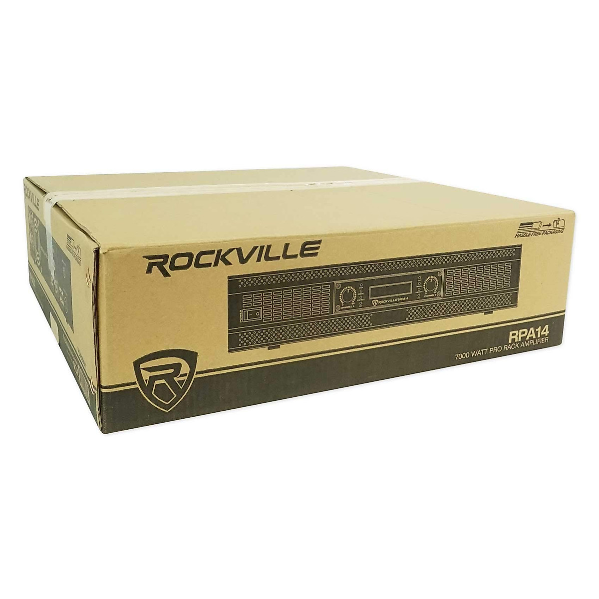 Rockville RPA14 7000 Watt Peak / 2000w RMS 2 Channel Power Amplifier Pro/DJ Amp