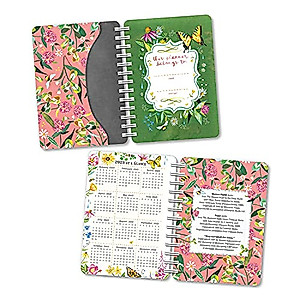 Katie Daisy 2022 Weekly Planner: On-the-Go 17-Month Calendar with Pocket (Aug 2021 - Dec 2022, 5" x 7" closed): Wild Beauty