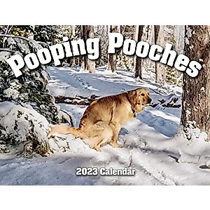 Pooping Pooches White Elephant Gag Gift Calendar