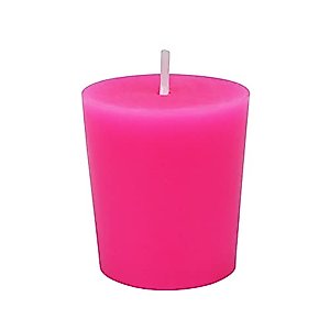 Zest Candle CVZ-007 12-Piece Votive Candles, Hot Pink