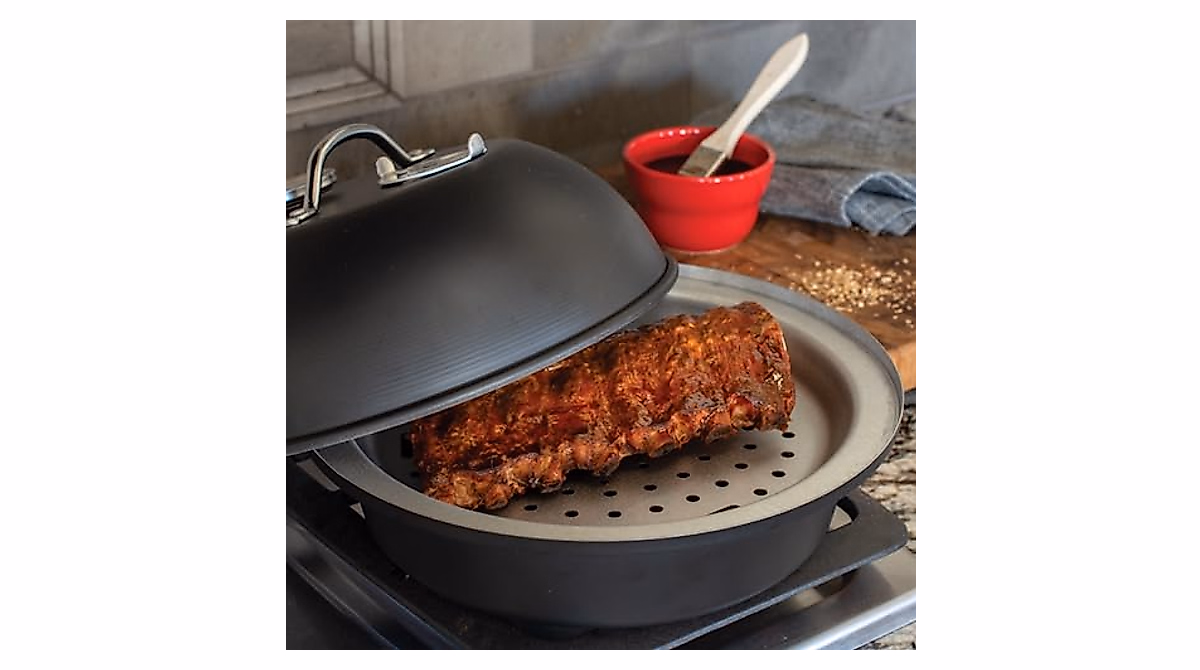 Nordic Ware Stovetop Kettle Smoker - Compact & Versatile