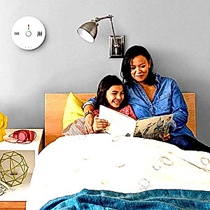 Combination Smoke and Carbon Monoxide Detector Alarm, Beeps Warning Smoke and CO Alarms for Basements Travel Home Office House Bedroom Living Room Car, Battery Operated,Comply with UL 217/2034, 1-Pack