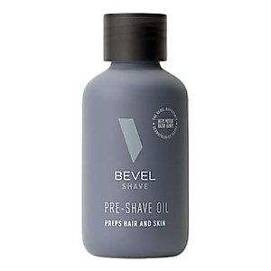 Bevel Pre Shave Oil for Men with Castor Oil, Olive Oil and Tea Tree Oil, Helps Soften Hair and Protect Skin from Irritation and Razor Burn, 2 Fl Oz