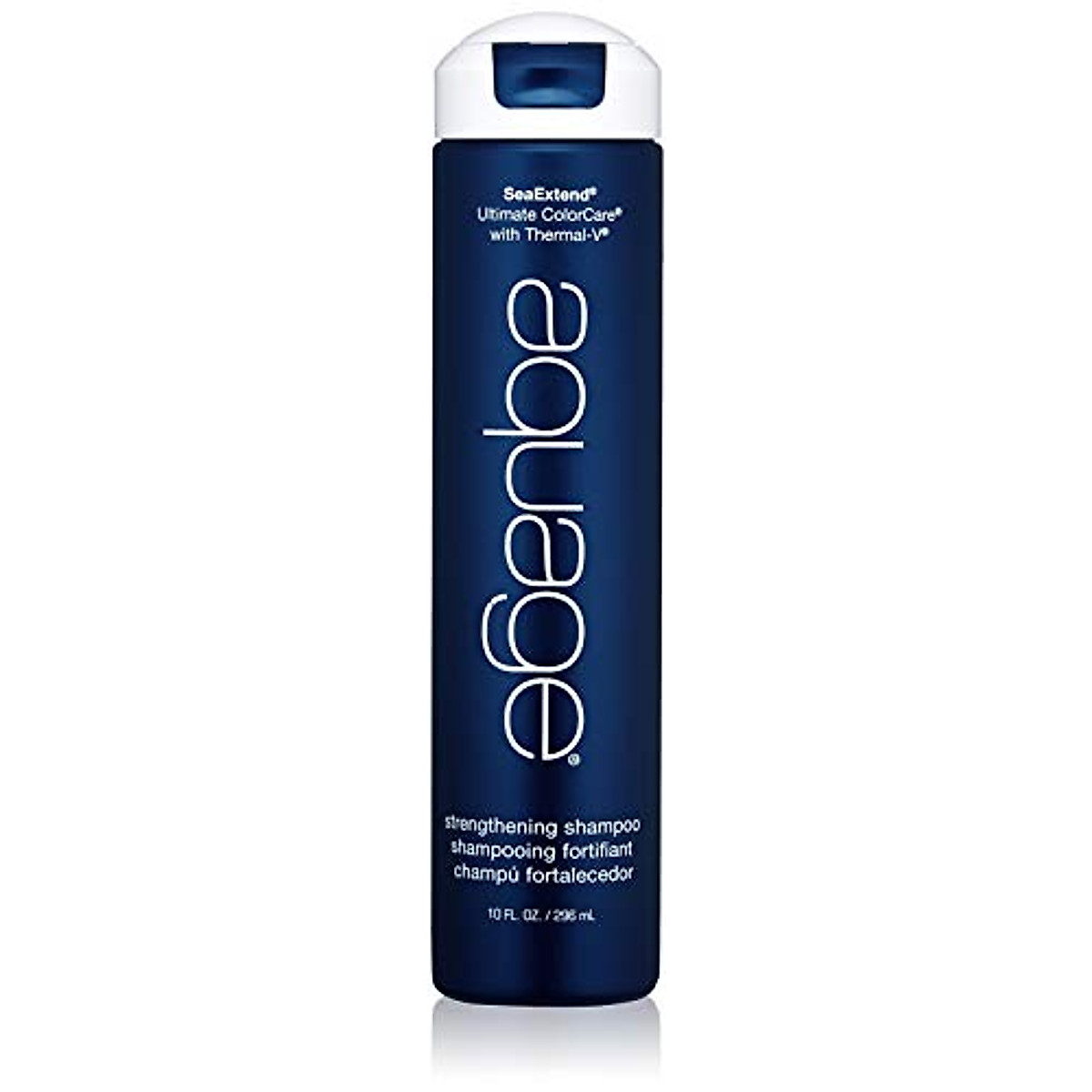 Aquage SeaExtend Strengthening Shampoo, For Fine Hair, Keeps Hair Full, Protected and Brings out Natural Texture, 10 fl. oz.