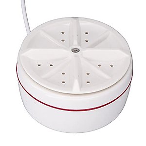 Mini Washing Machine, Foldable Laundry Washer Automatic Cycle Ultrasonic Turbine Washer USB Power Portable Underwear Washer Travel Washing Machine for Baby Clothes, Socks, Underpant