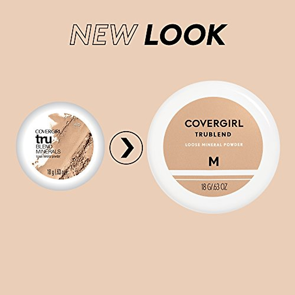 COVERGIRL truBLEND Mineral Loose Powder , 0.63 Ounce (Pack of 1)