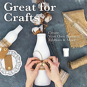 Burlap Table Runners, 12 x 108 Inch - 10 Pack Outdoor Table Runners, Rustic Burlap Table Runner, Thanksgiving Table Runners, Fall Table Runner, Jute Table Runner, Farmhouse Decor, Natural Color Edge