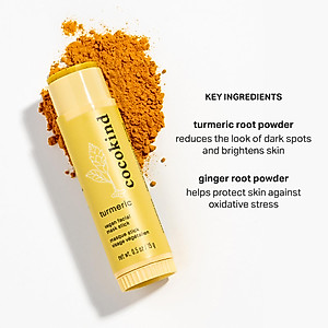 Cocokind Turmeric Mask Stick, Spot Treatment with Organic Turmeric, Tea Tree Oil, and Ginger Root, For Dark Spots and Acne