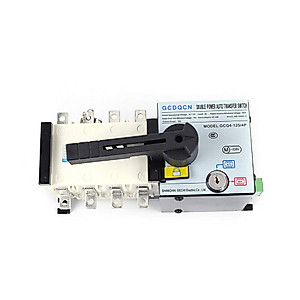 4P Dual Power Automatic Transfer Switch for Generator Changeover Switch 400V 100A (4P/100A)