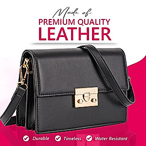 Katloo Small Crossbody Purse Shoulder Bag Leather Cell Phone Wallet Clutch Purse for Women Tote Handbag with Adjustable Strap