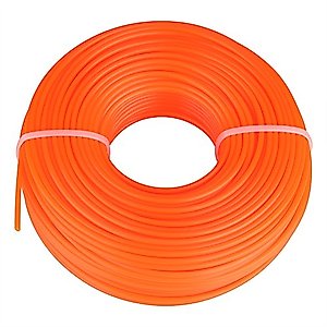 HEEPDD Grass Cutter Accessories, 2.4mm Round String Petrol Grass Trimmer Grass Trimmer Line Nylon Cord Wire Grass Cutter Accessories Tools (50m/164ft)