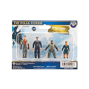 Lionel Warner Brothers The Polar Express Four Piece Miniature People Pack Model Train Accessory (624203)