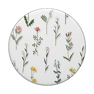 Flower Garden Floral Pattern Phone Popper PopSockets Standard PopGrip