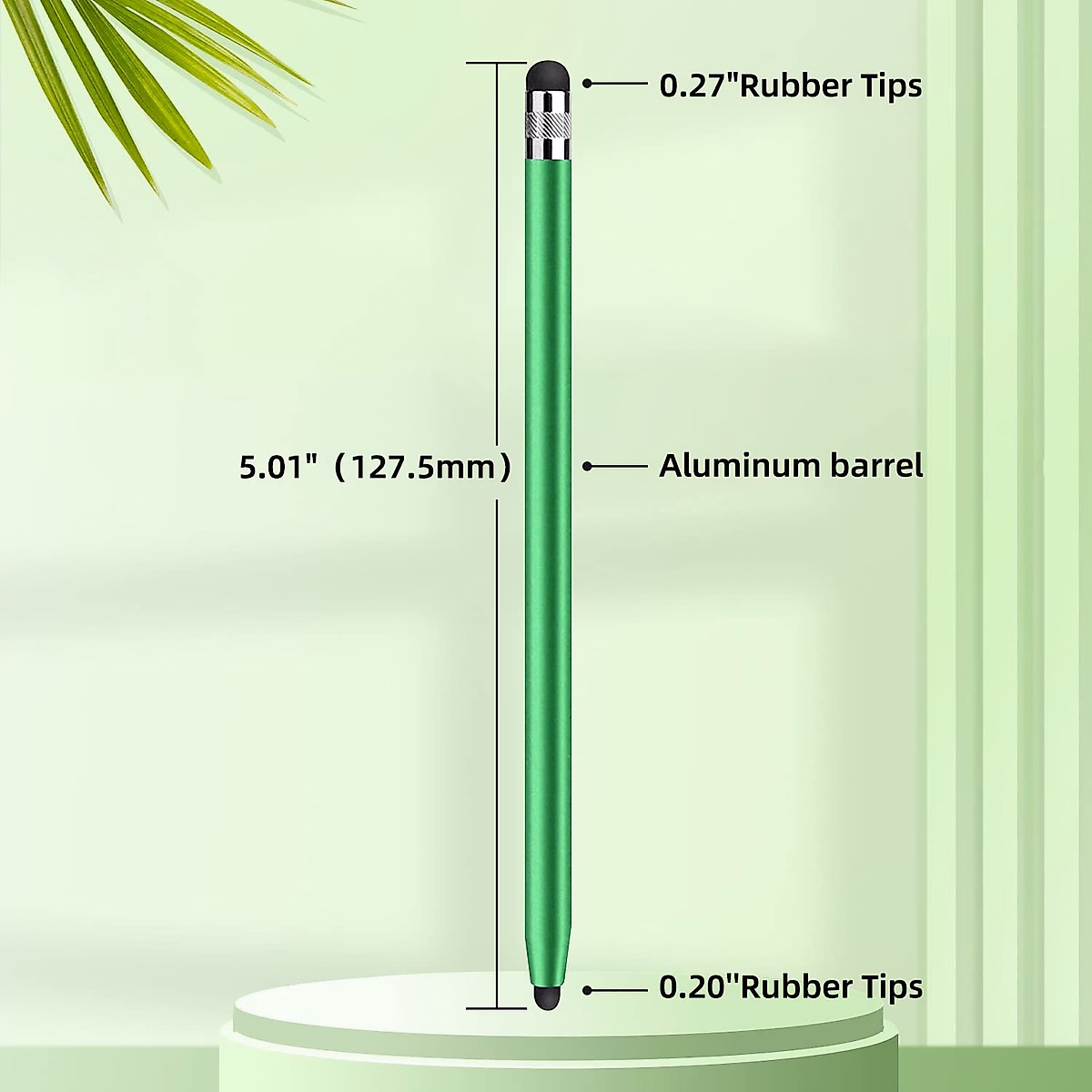 Stylus Pens for Touch Screens, 5 Pack Stylus Pen for iPad iPhone Android Chromebook Tablets and More Capacitive Touchscreen Devices High Sensitivity & Precision No Scratches Rubber Tips Stylist