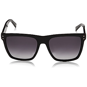 Marc Jacobs Women's MARC119/S Square Sunglasses, Black/Dark Gray Gradient, 54 mm