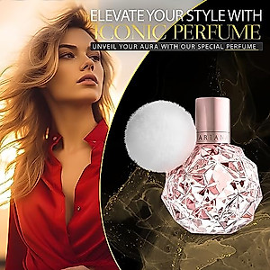 Ari Perfume for Women, 3.4 oz, Eau de Parfum Spray - Gift Set Pack With Lavender Soy Candle, Car Air Fresheners, and Empty Travel Perfume Atomizer