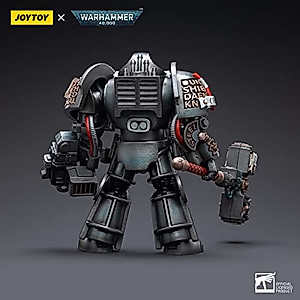 JoyToy 1/18 Warhammer 40,000 Grey Knights Terminators Caddon Vibova Action Figures 1