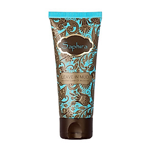 Saphira Hydrating Leave-In Conditioner Mineral Mud, Styling and Healing Leave-In Conditioner for Dry Damaged Hair, Strengthening, No Rinse, Sulfate-Free, Paraben-Free, 3 Ounce, Original Packaging