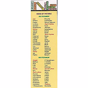 Books of The Bible Bookmarks Multi-Pack (75)