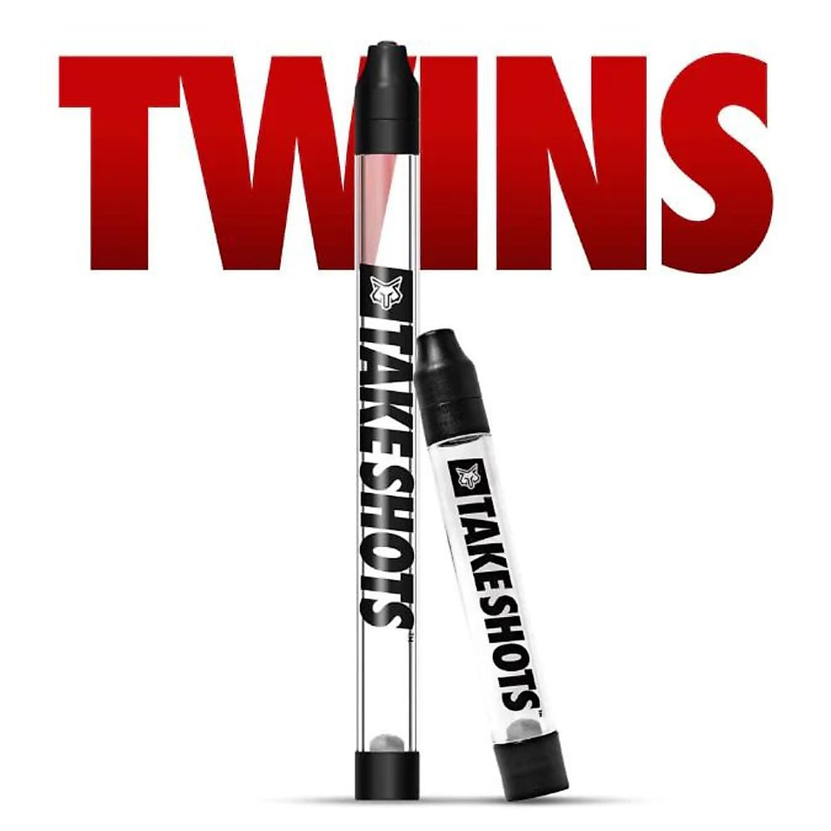 TakeShots Half Take V2 - Shot Holder & Straw for Drinks & Chasers - Experience Shots On The Go - 0.5oz (Ladies Night)